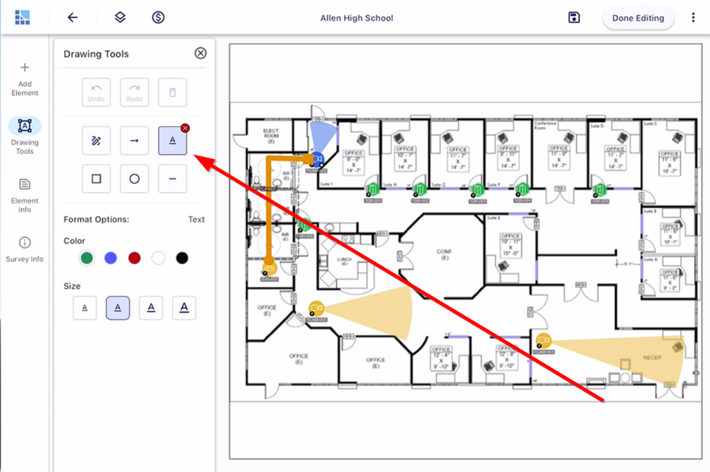 How can I use the Drawing Tools? | System Surveyor