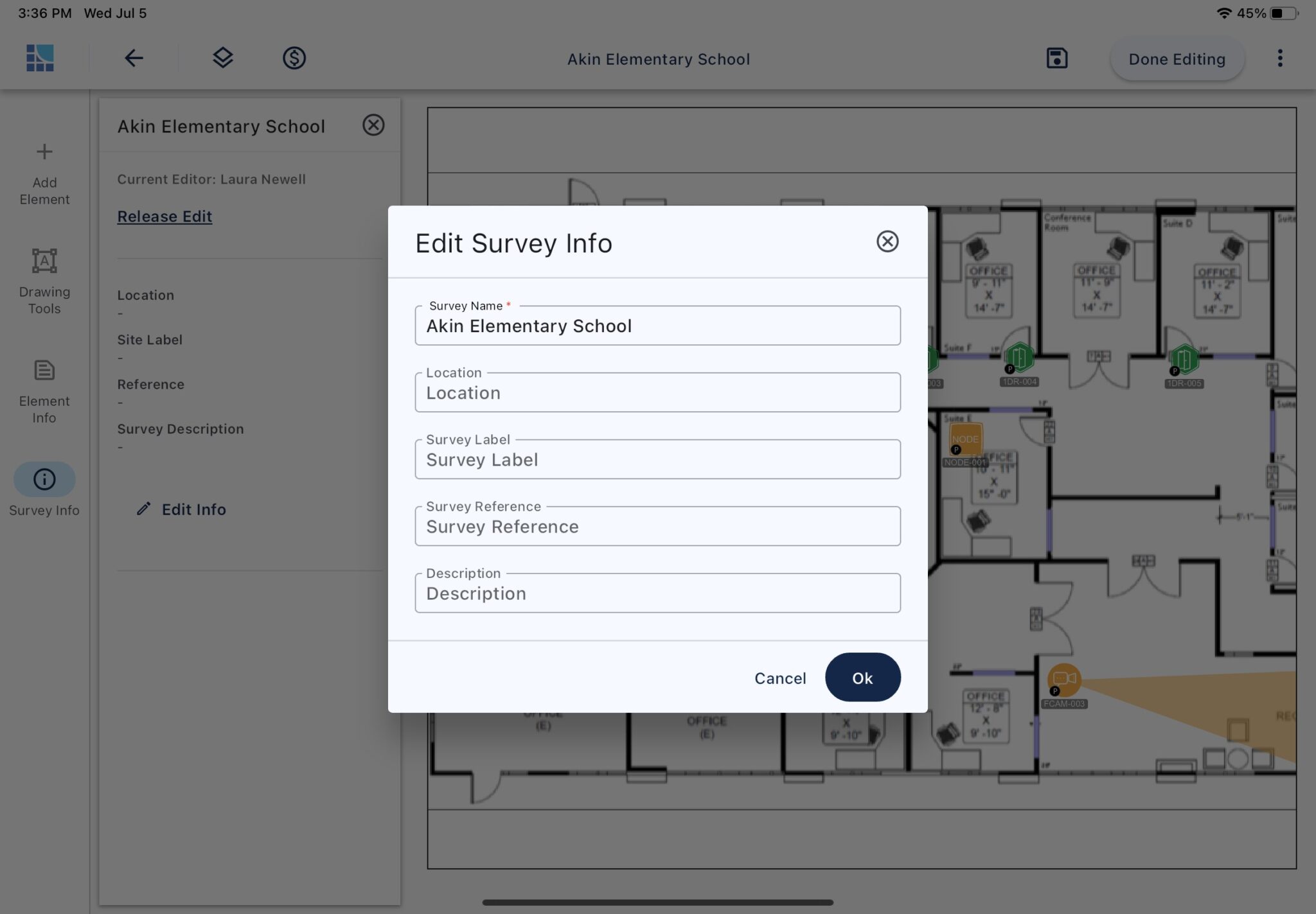 How can I change my survey name? | System Surveyor