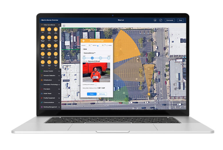 Security Camera Coverage | Security Camera Design Software