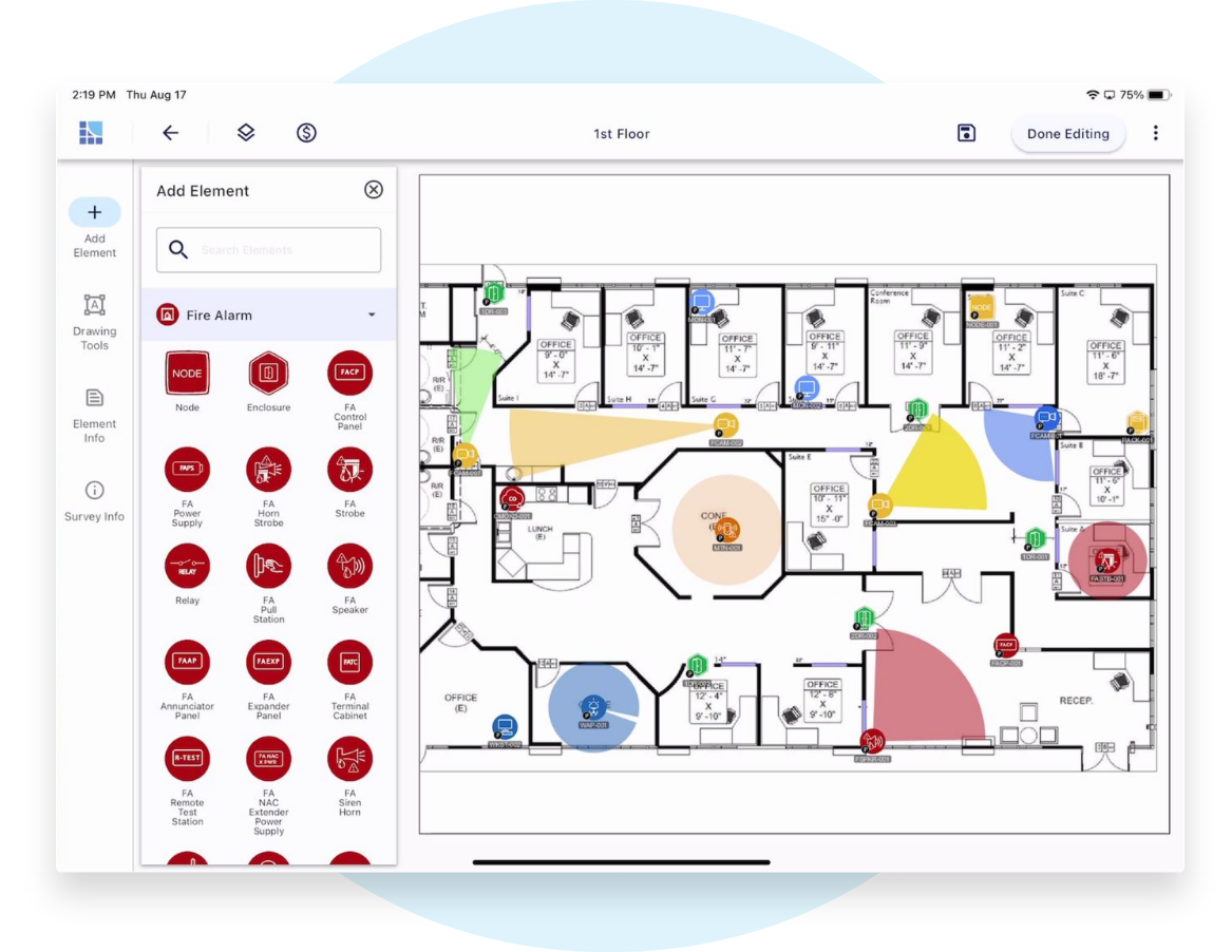 Security System Design | Fire Alarm System Design Software