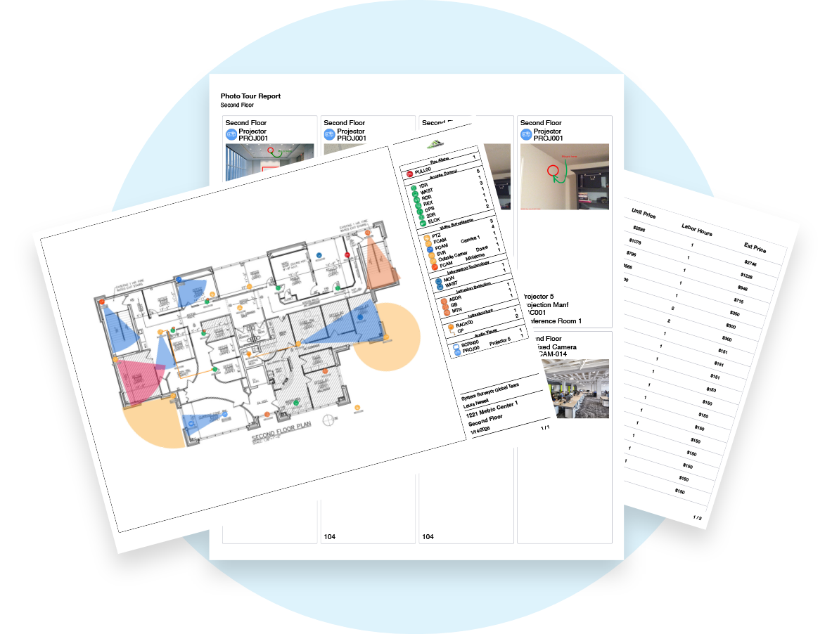 Customized Reports | Physical Security Management System